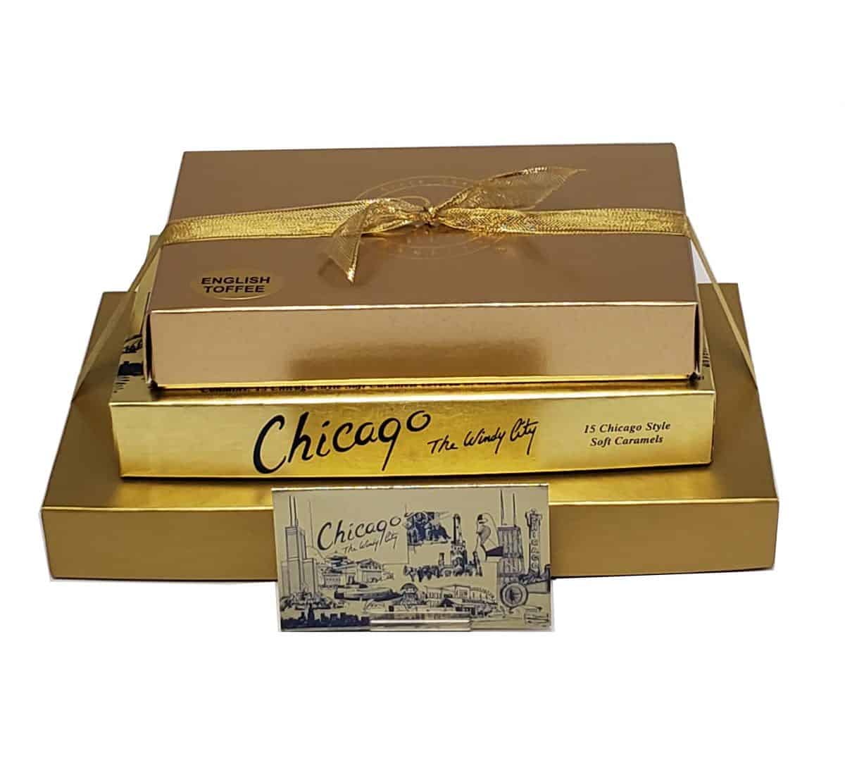 Chicago The Windy City Gift Tier - Lilett Candies